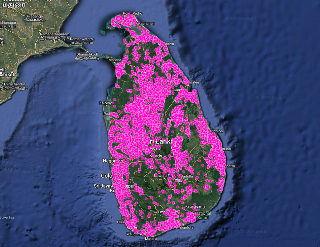 Map Gallery - Department of Agriculture Sri lanka